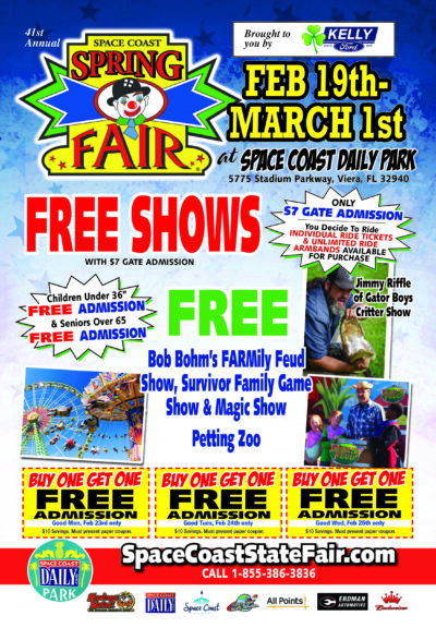 Spring Attractions - Space Coast State Fair